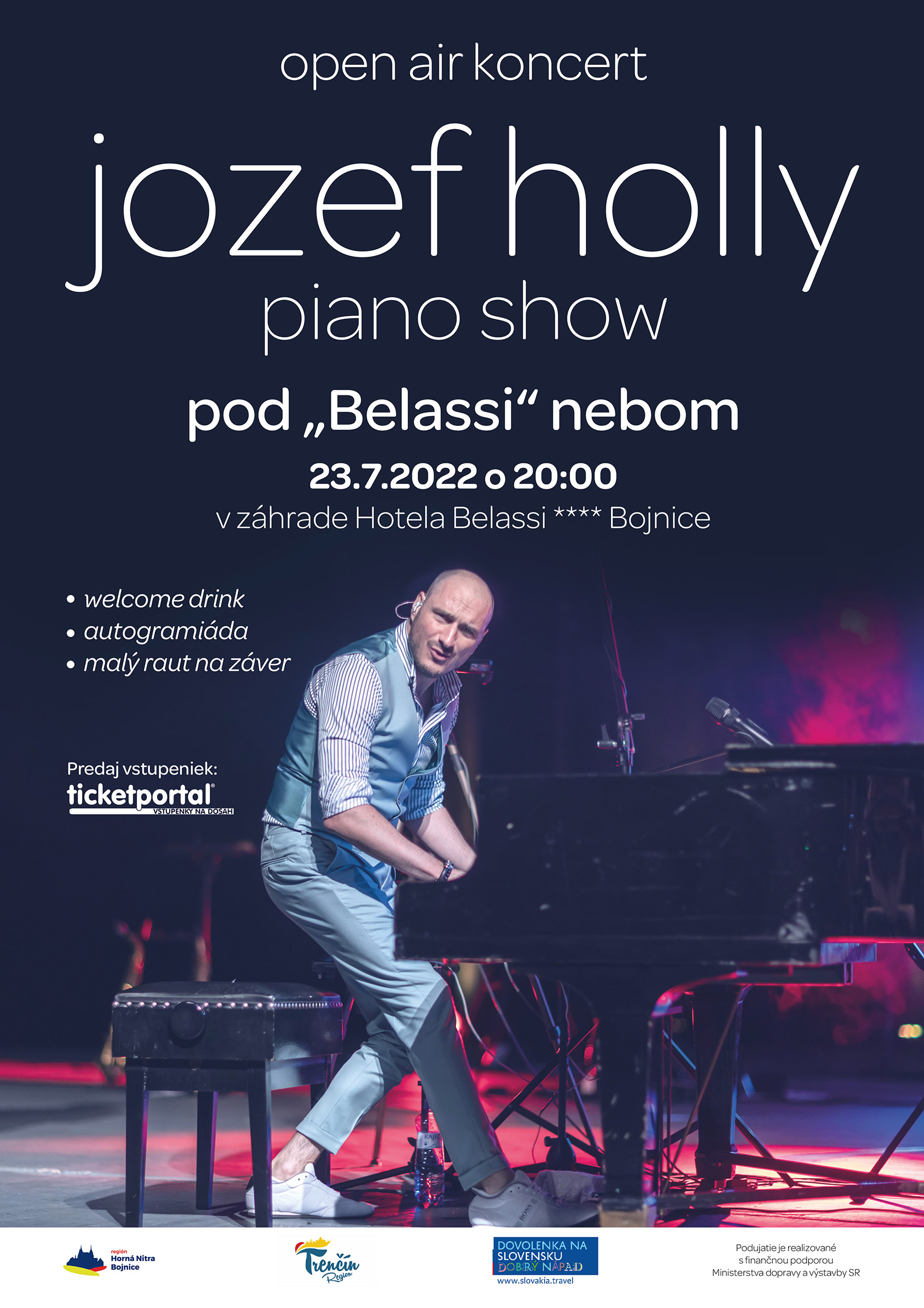 JOZEF HOLLY - PIANO SHOW pod "Belassi" nebom | codnes.sk