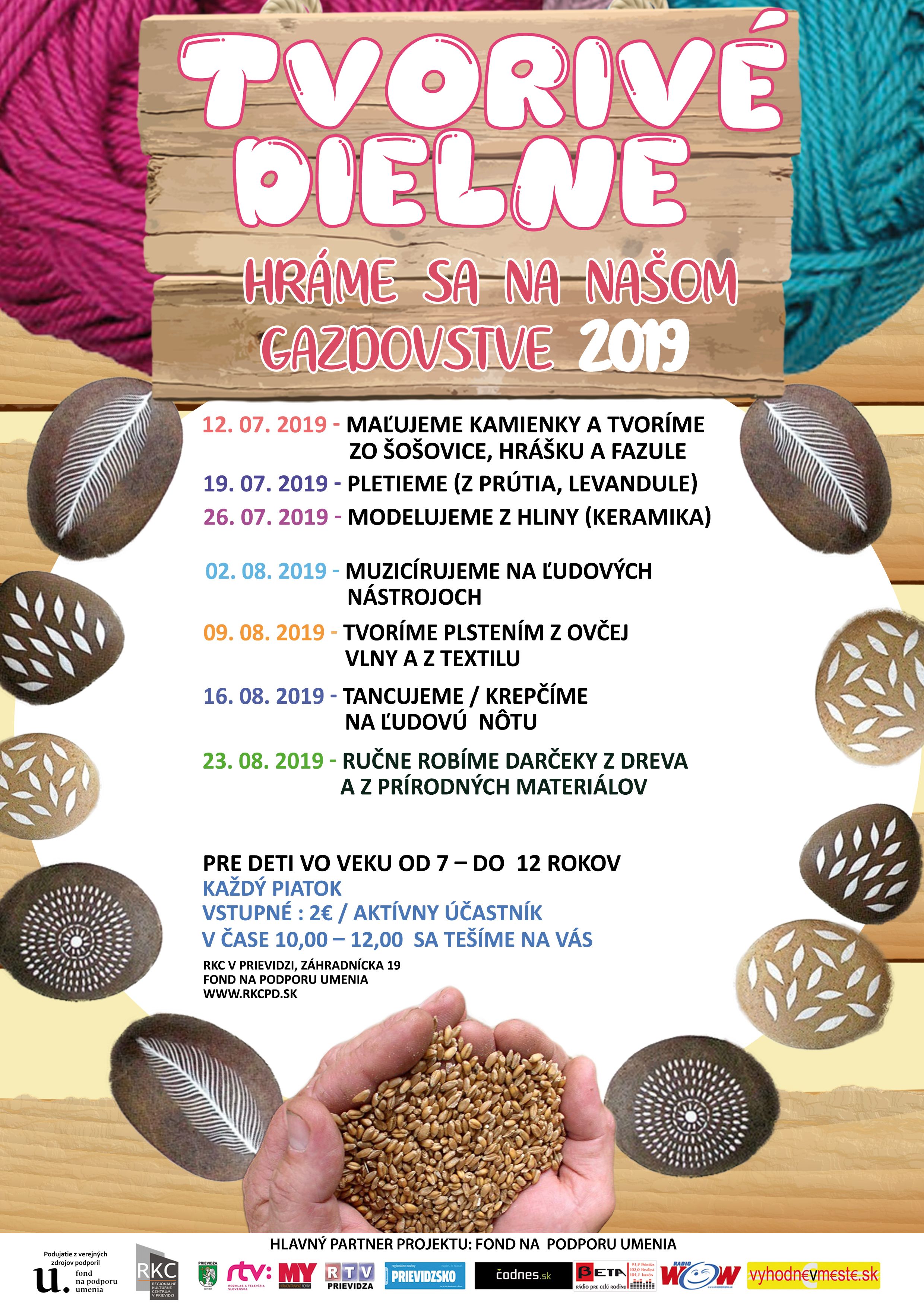 Tvorivé dielne: Hráme sa na našom gazdovstve | codnes.sk