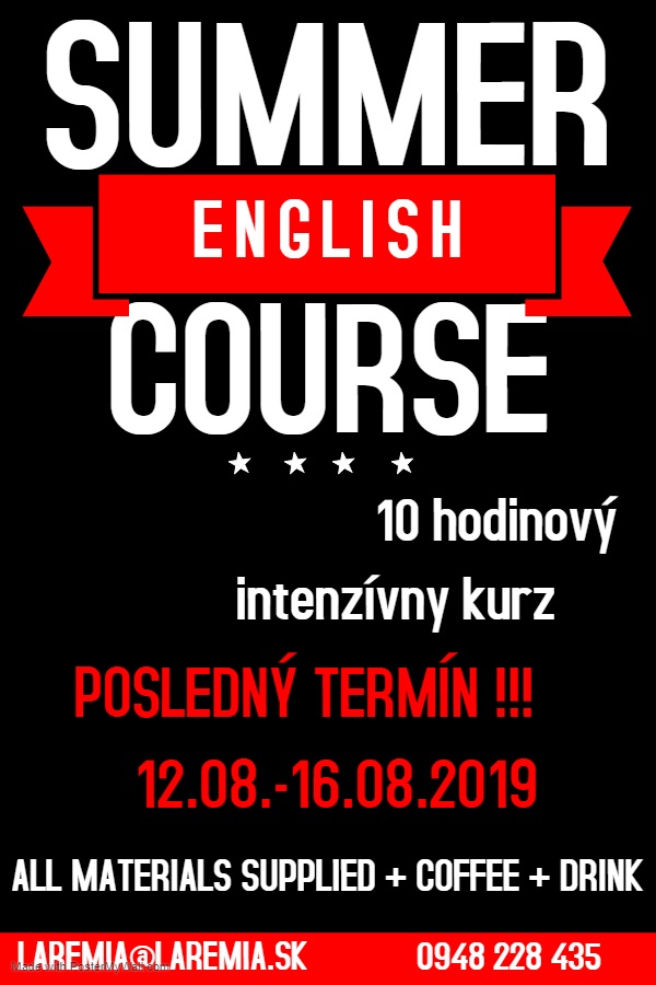 English Summer Course | codnes.sk