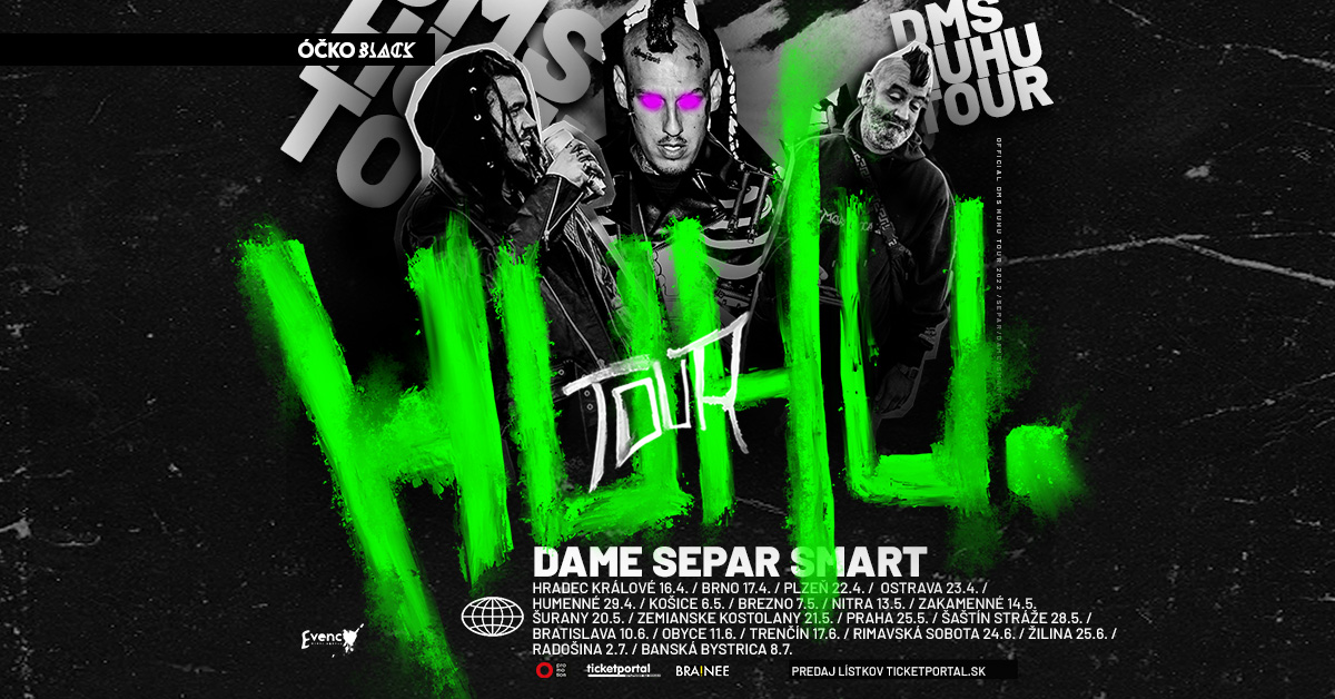 DMS HUHU TOUR (live) ZEMIANSKE KOSTOĽANY | codnes.sk