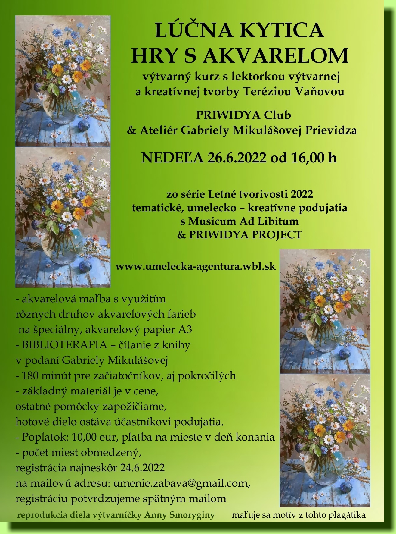 ŠKOLA VÝTVARNÝCH TECHNÍK PRE ZAČIATOČNÍKOV 2022 - AKRYLOVÁ MAĽBA ...