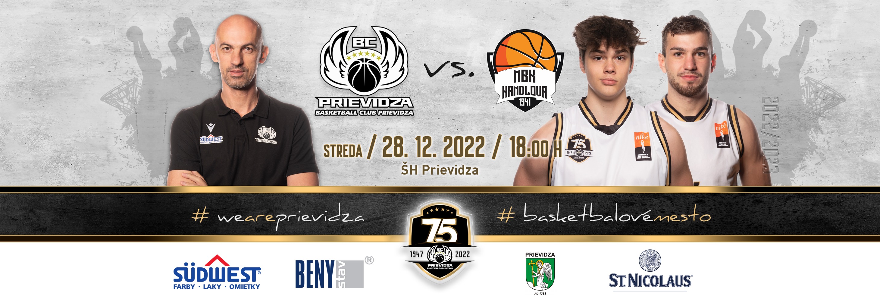 141. hornonitrianske derby: BC Prievidza - MBK Handlová (15. kolo Niké ...