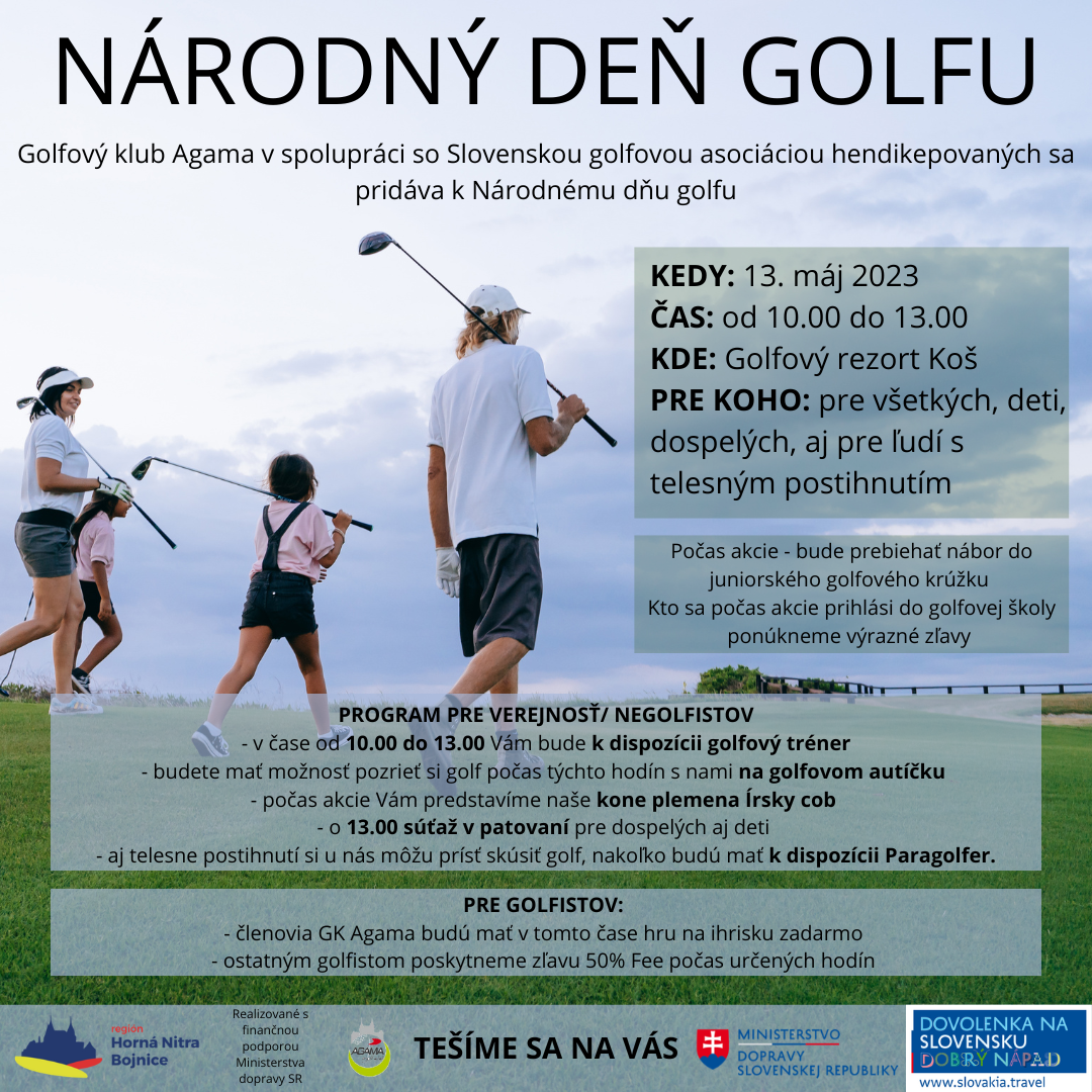 NÁRODNÝ DEŇ GOLFU 2023 | codnes.sk