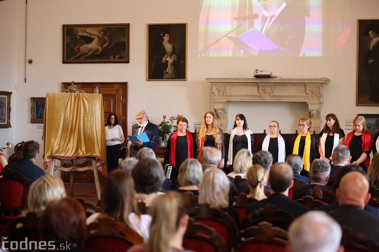 VIDEO a foto: Portrét grófa Pálffyho sa po desaťročiach vrátil späť na ...