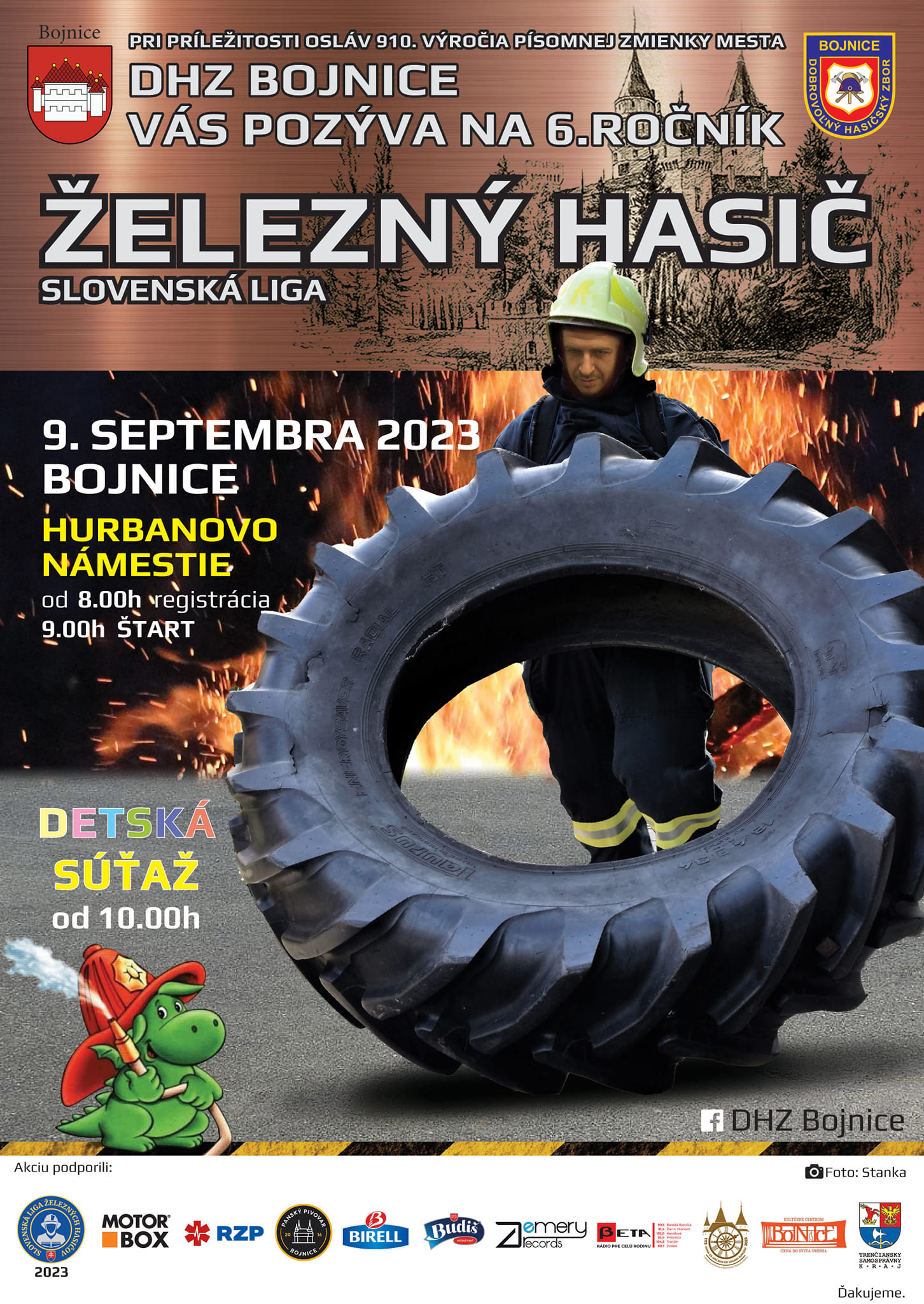 Železný hasič Bojnice 2023 | codnes.sk